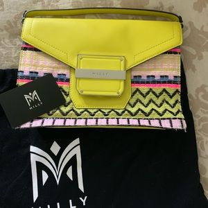 Milly | Bags | Milky Rich Jacquard Collection Crossbody | Poshmark